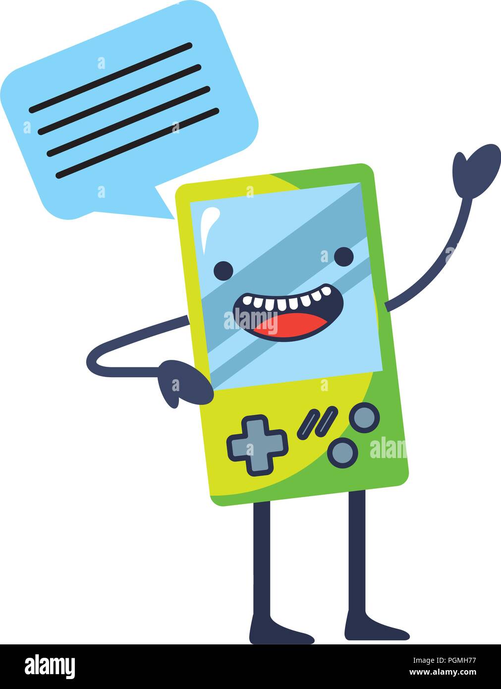 Cartoon character blank card cloud hi-res stock photography and images ...