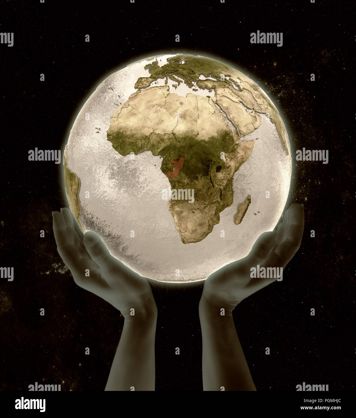 Congo hands hi-res stock photography and images - Alamy