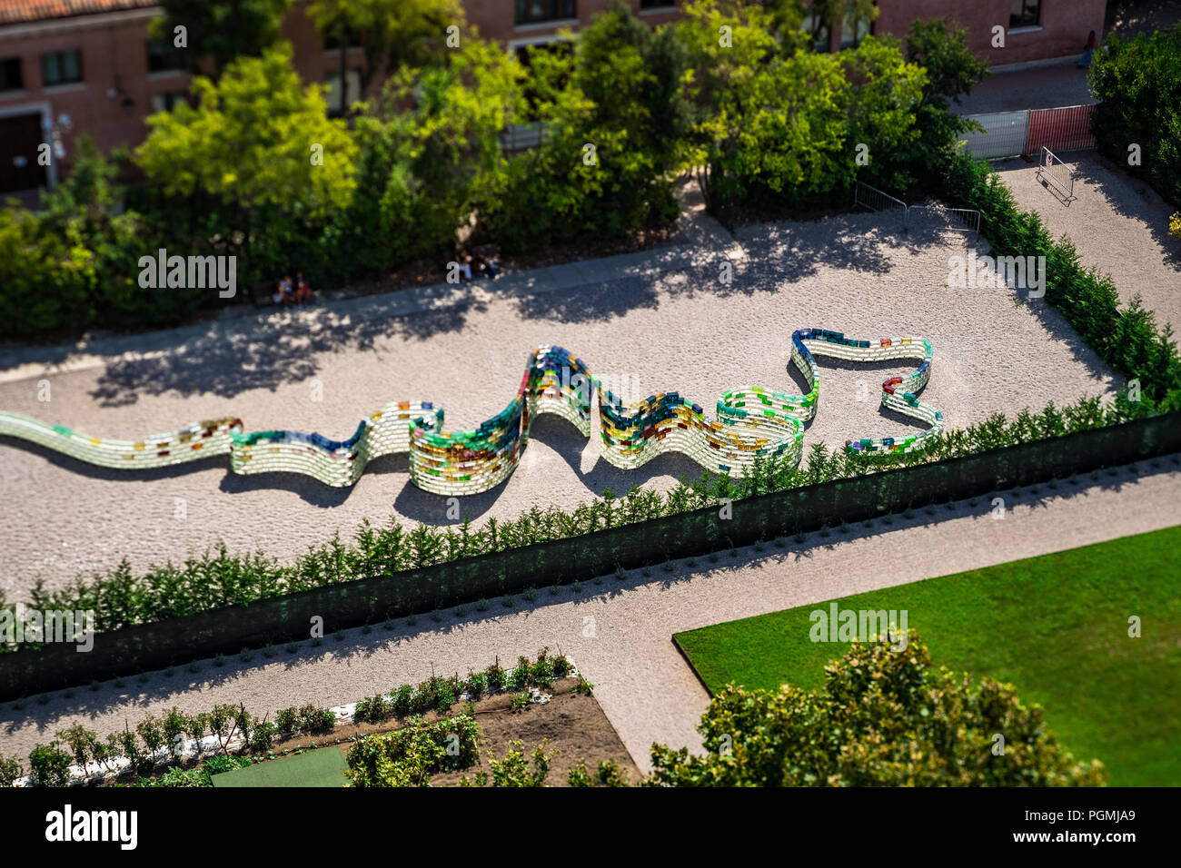 Fondazione Giorgio Cini is a cultural centre featuring outdoor art on ...