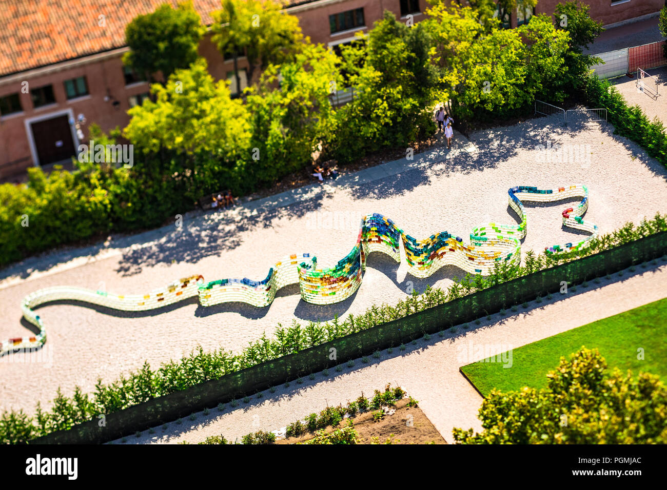 Fondazione Giorgio Cini is a cultural centre featuring outdoor art on ...