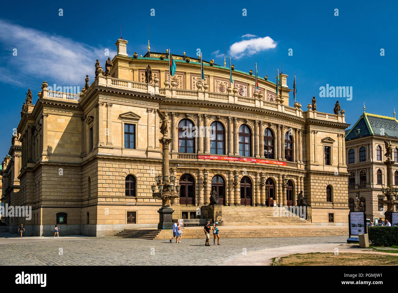 Prague neo renaissance architecture hi-res stock photography and images ...