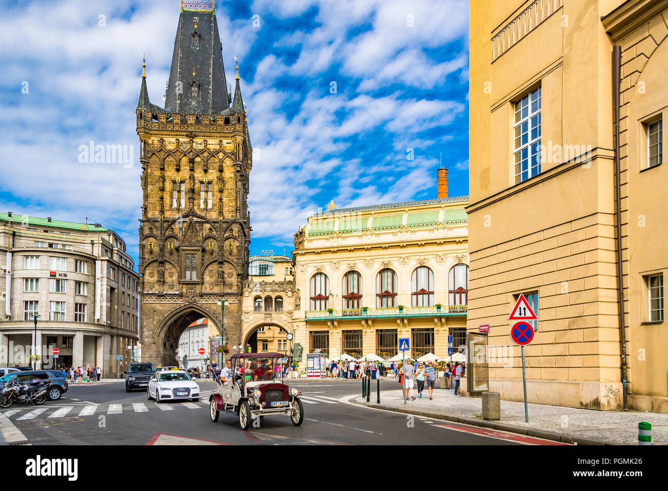 The Powder Tower or Powder Gate is a Gothic tower and is one of the ...