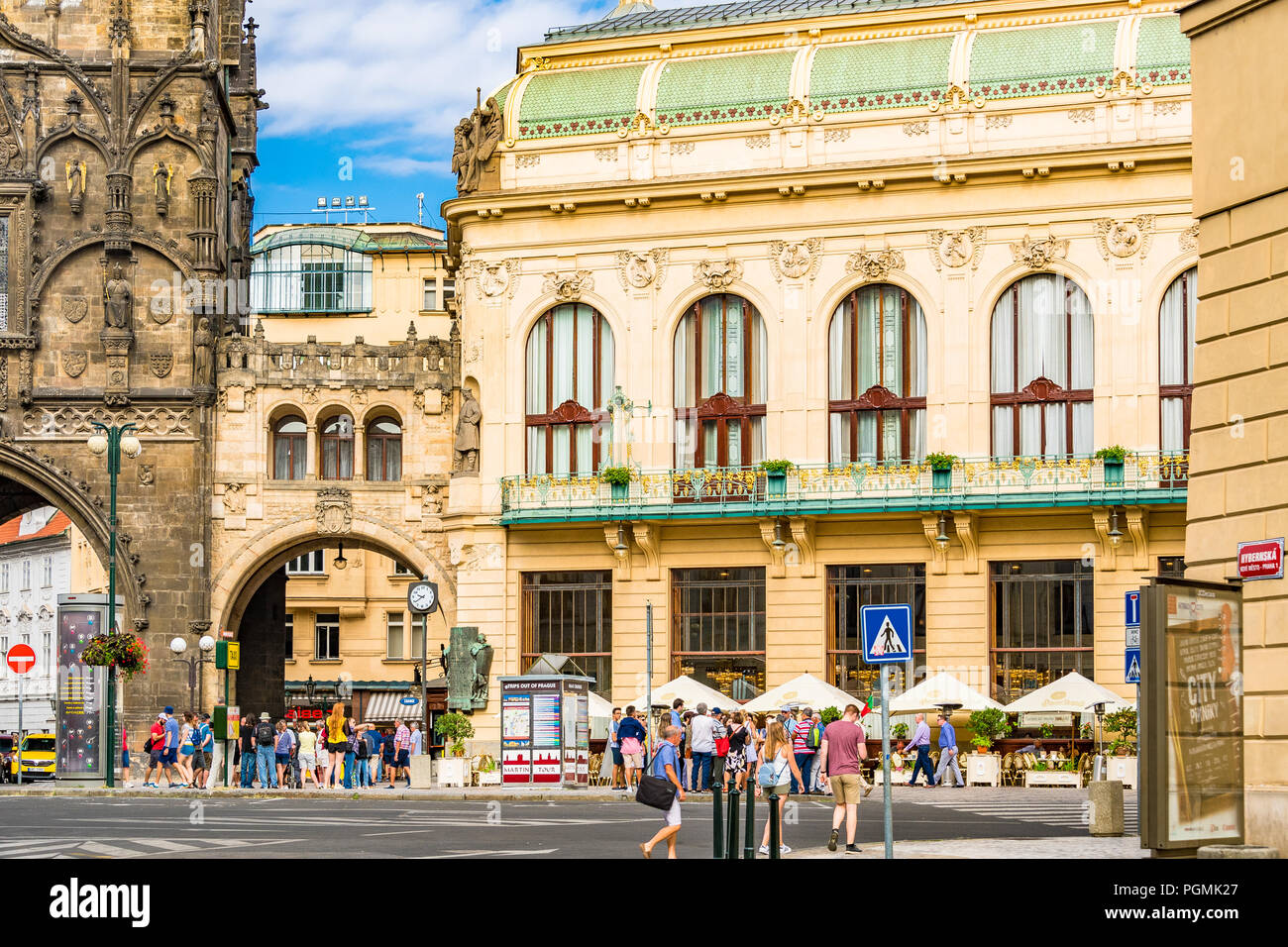 Municipal House houses Smetana Hall, a celebrated concert venue, in ...