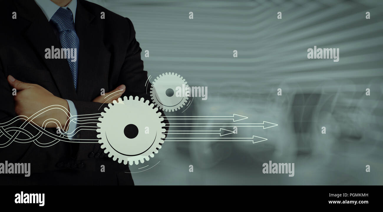 Thinking about structuring virtual diagram of business process with ...