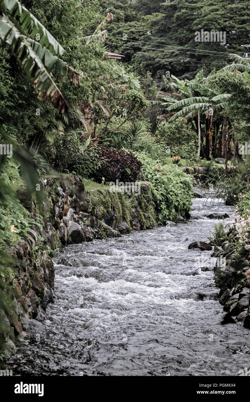 Rio David (river) in David, Panama Stock Photo - Alamy