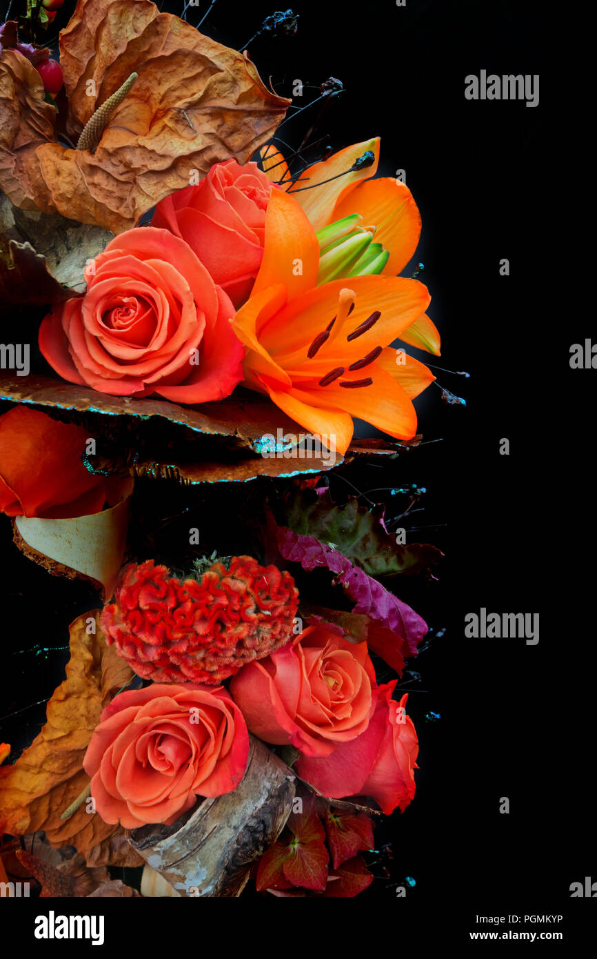 Prize winning display of flowers at the 2018 Southport Flower Show ...