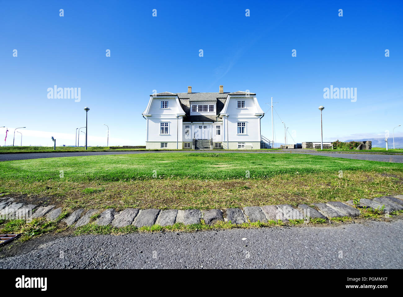 Hofdi House in Reykjavik Stock Photo - Alamy