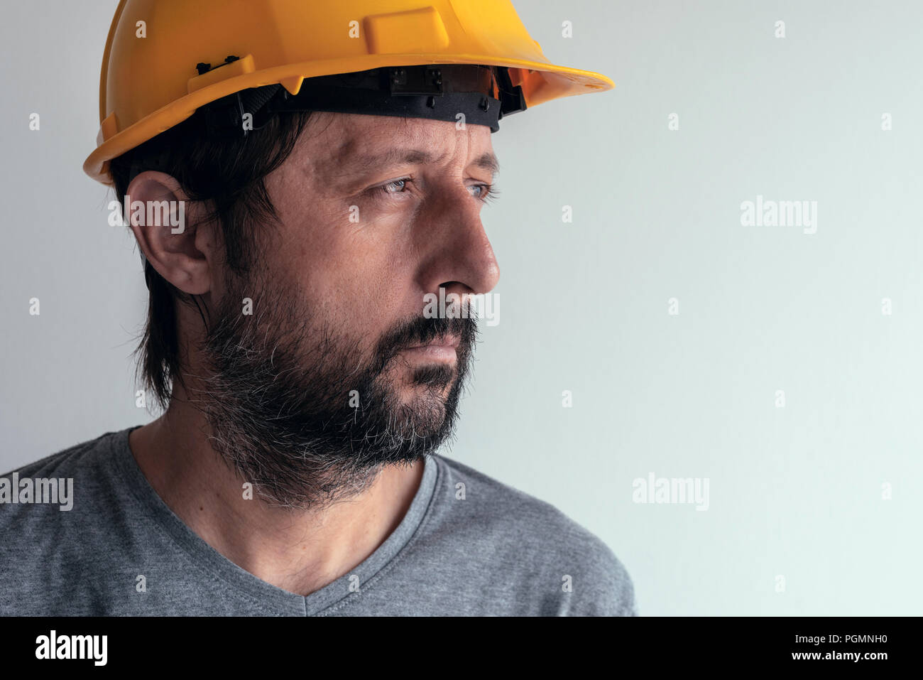Portrait handsome male architect engineer hi-res stock photography and ...