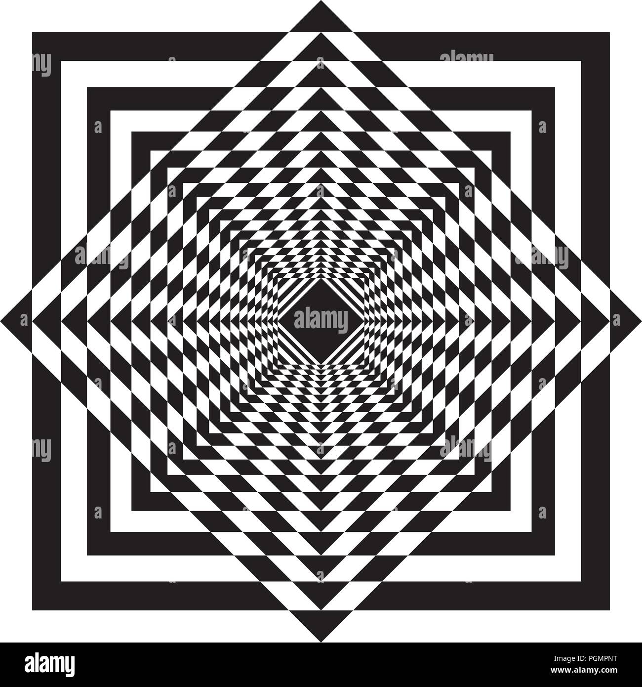 Abstract Frame Multiple Perspective pseudo umbrella black on ...