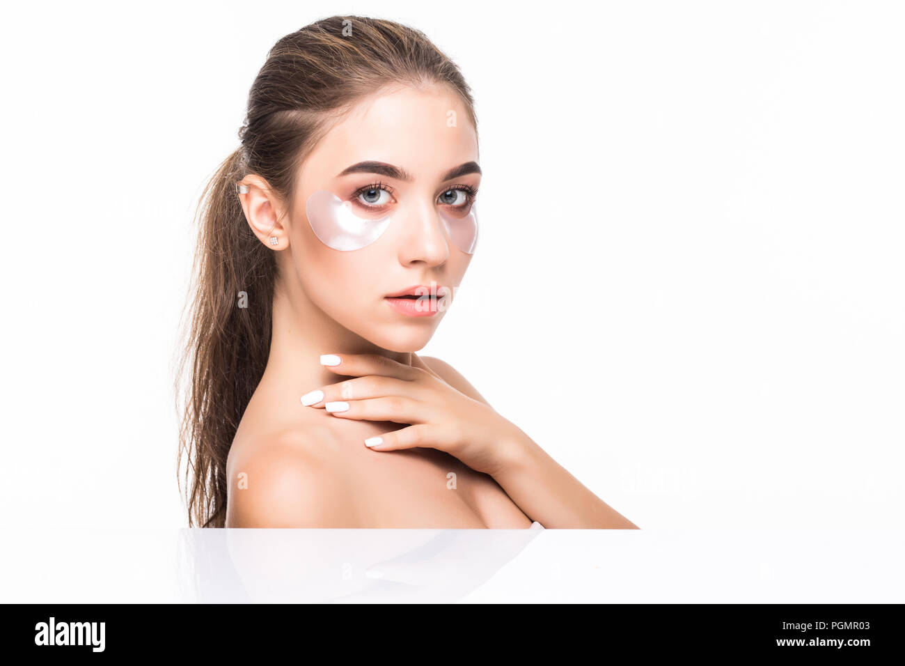 Nose plaster woman hi-res stock photography and images - Alamy