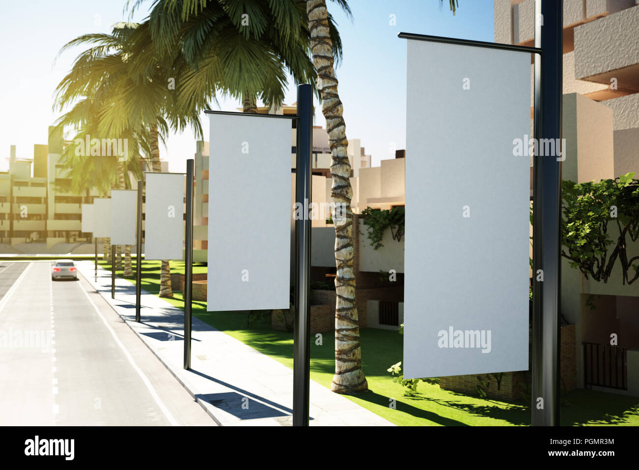 Advertising flags hi-res stock photography and images - Alamy