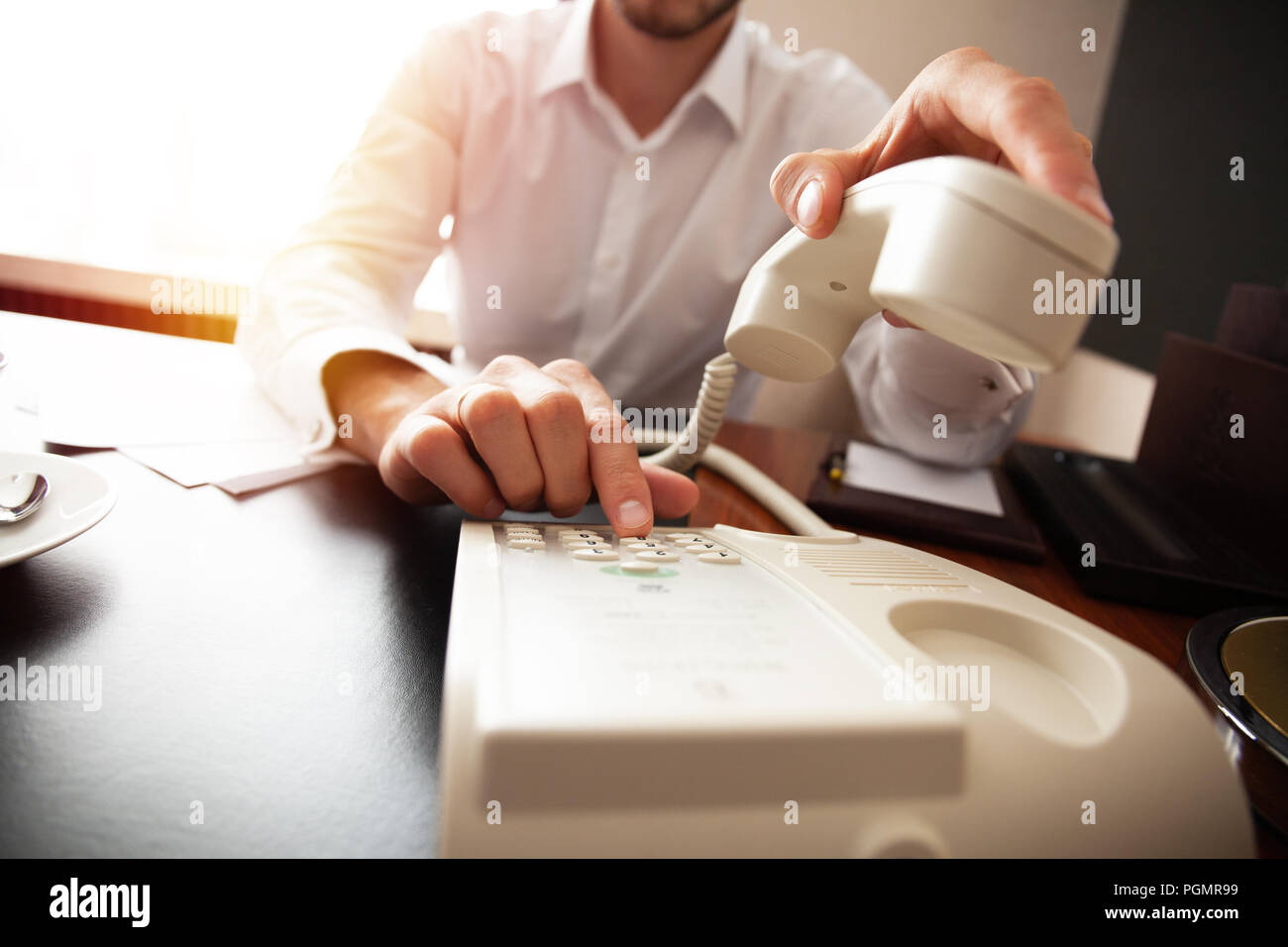 Making a line call hi-res stock photography and images - Alamy