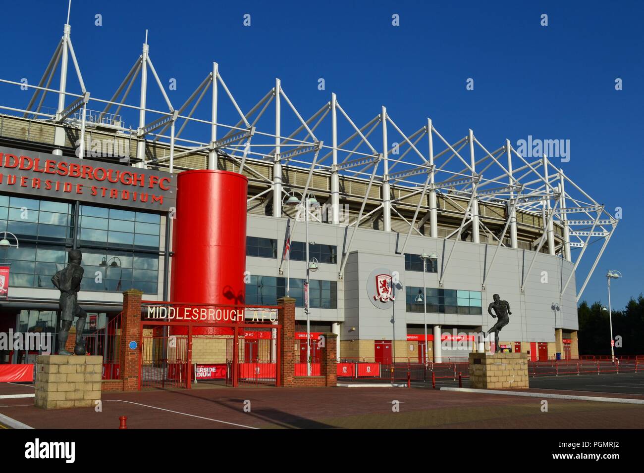 Stunning, naturally lit image of the Riverside Stadium, home of ...