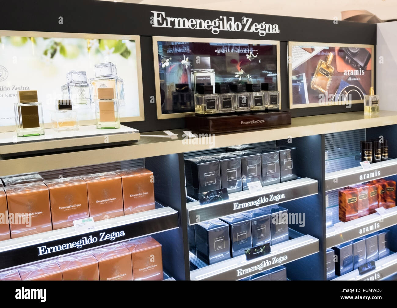Ermenegildo zegna london hi-res stock photography and images - Alamy