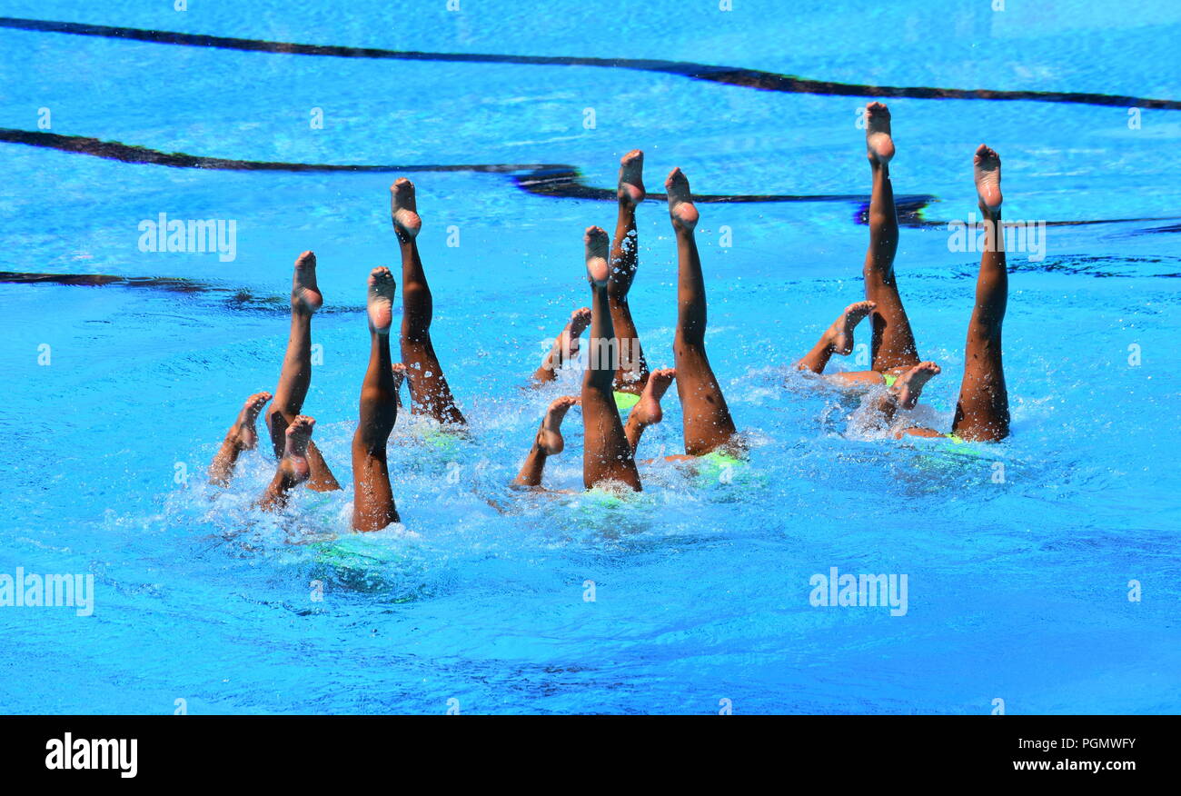 Synchronized swimming legs hi-res stock photography and images - Alamy