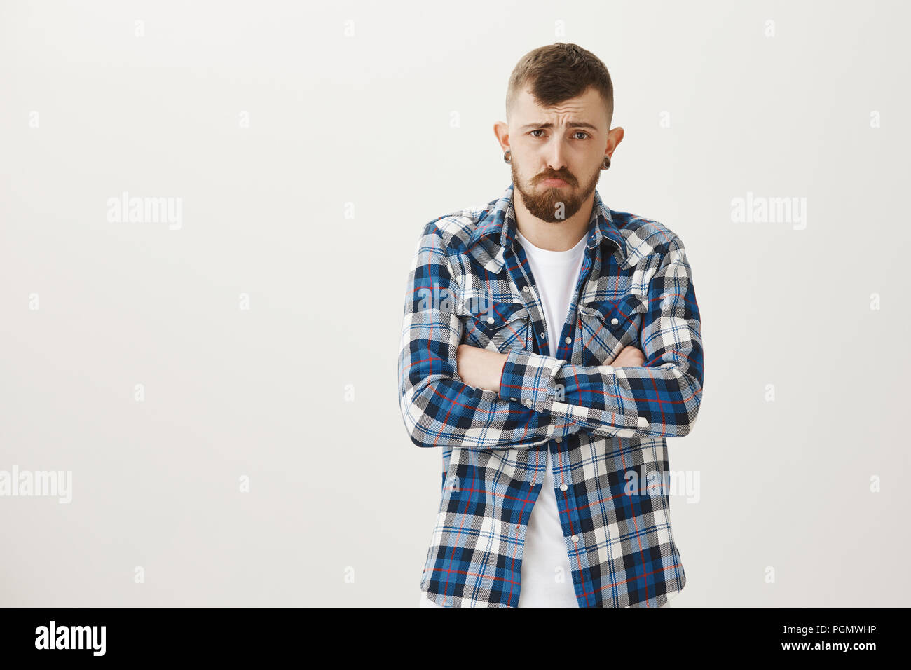 Cursing man hi-res stock photography and images - Alamy