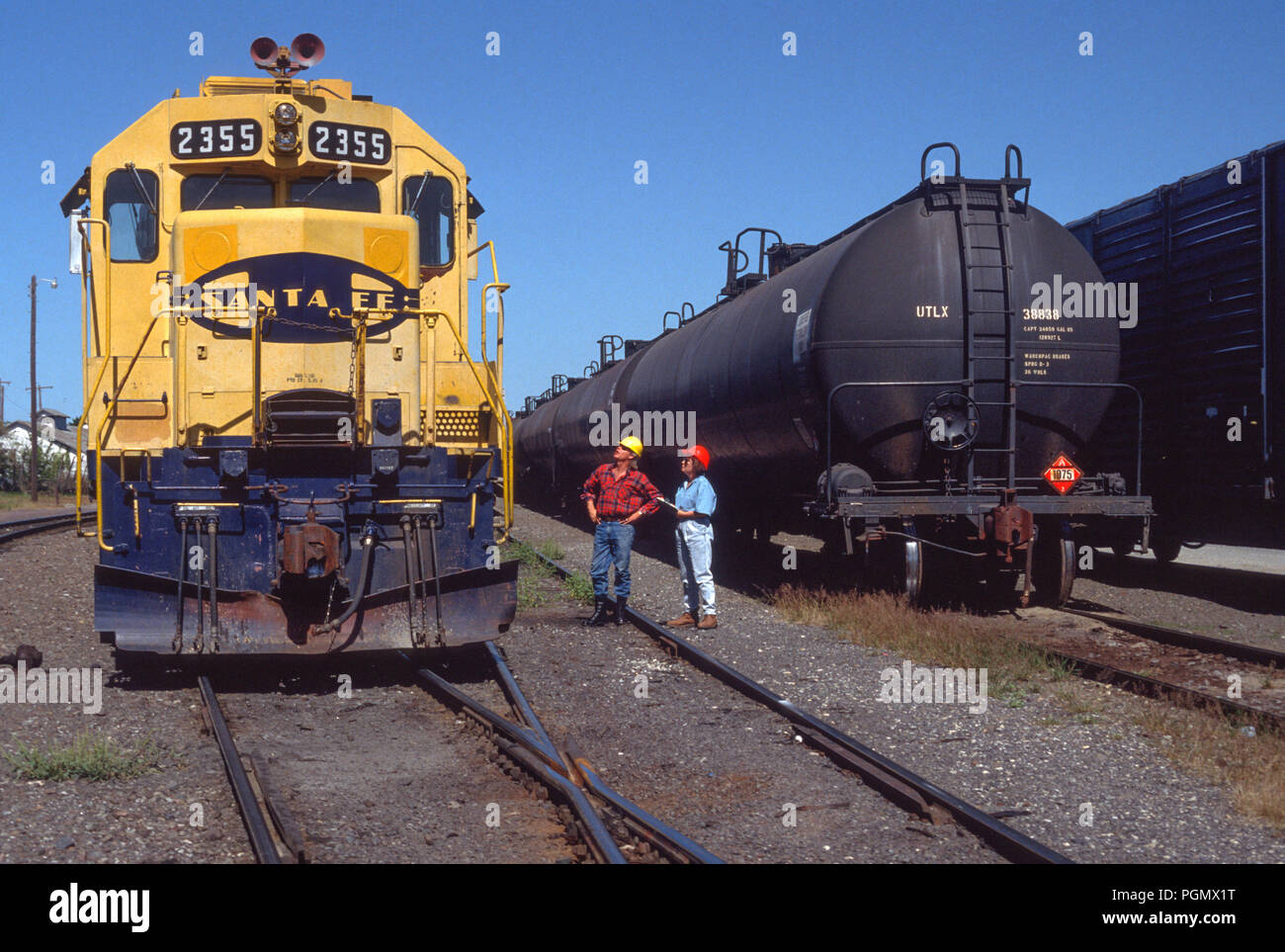 1990s train yard hi-res stock photography and images - Alamy