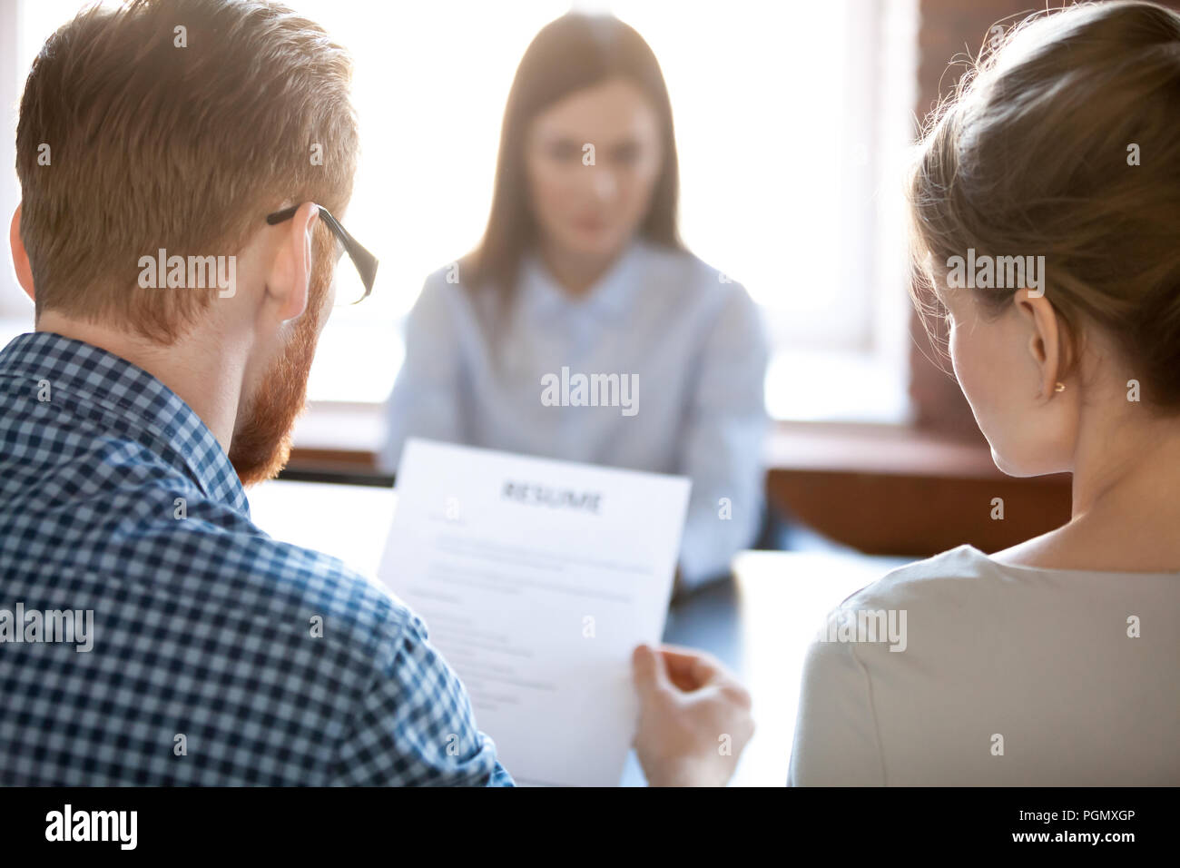 Candidate resume hi-res stock photography and images - Alamy