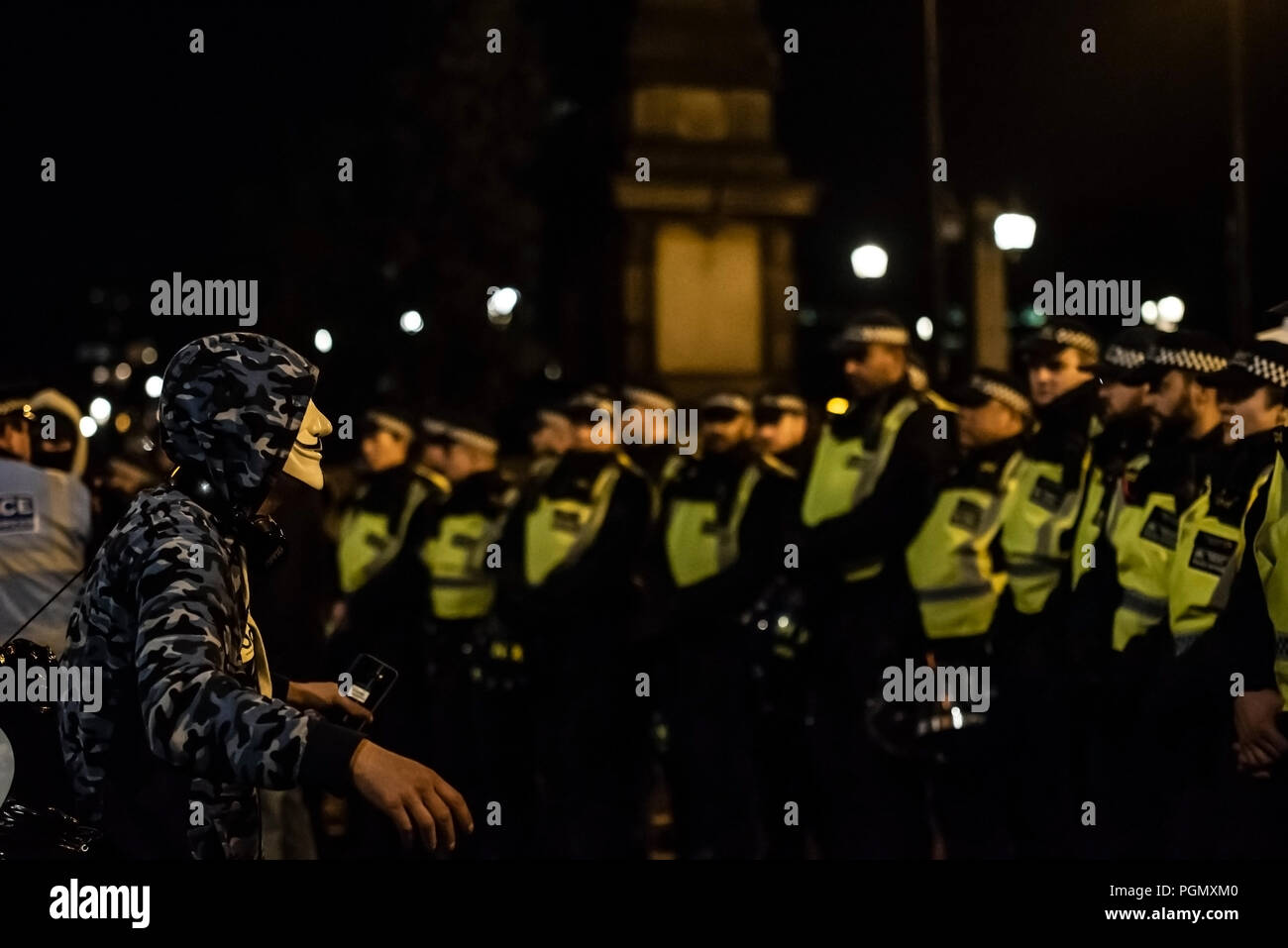 Million Mask March Anonymous for the Voiceless protest demonstration ...