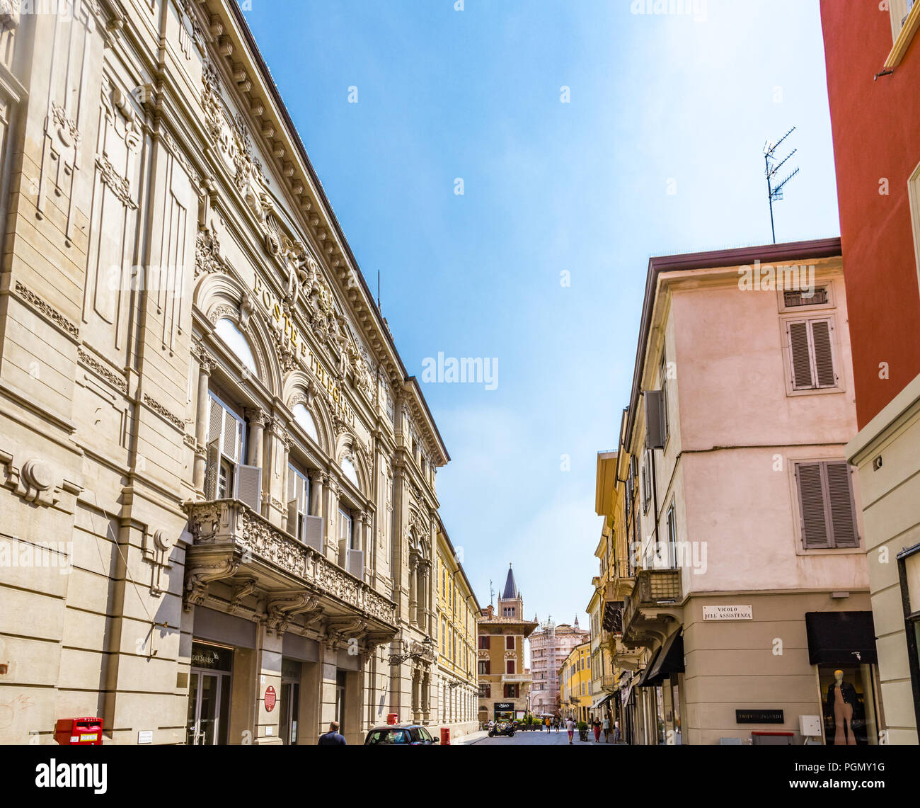 Parma italy town streets hi-res stock photography and images - Alamy