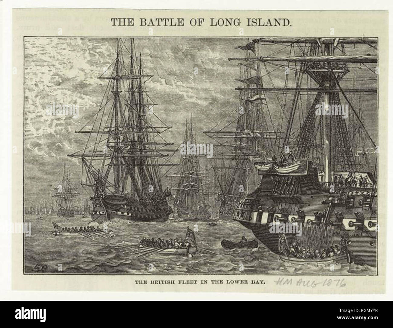 British fleet 1876 hi-res stock photography and images - Alamy