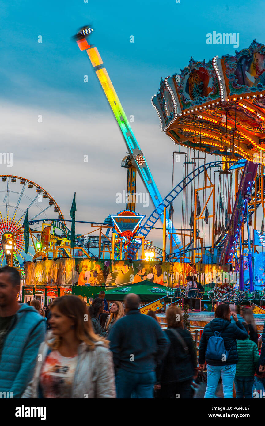 Schueberfouer 2018, Luxembourg Stock Photo - Alamy