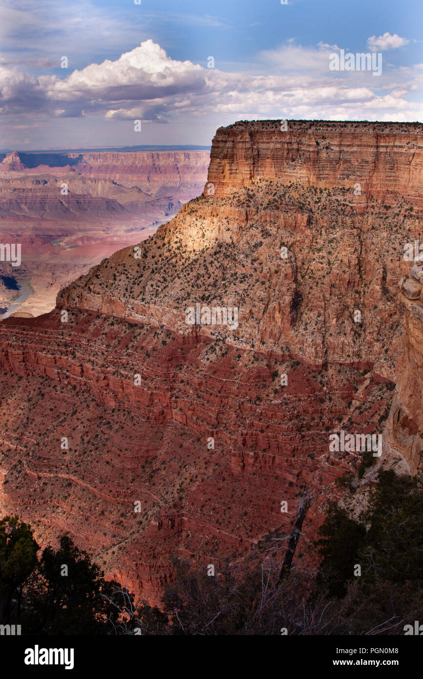 Layers of Rock at Grand Canyon National Park Stock Photo - Alamy