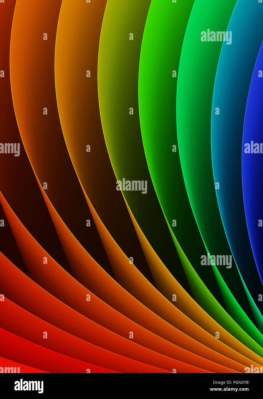 Rainbow Colored Background Stock Photo - Alamy