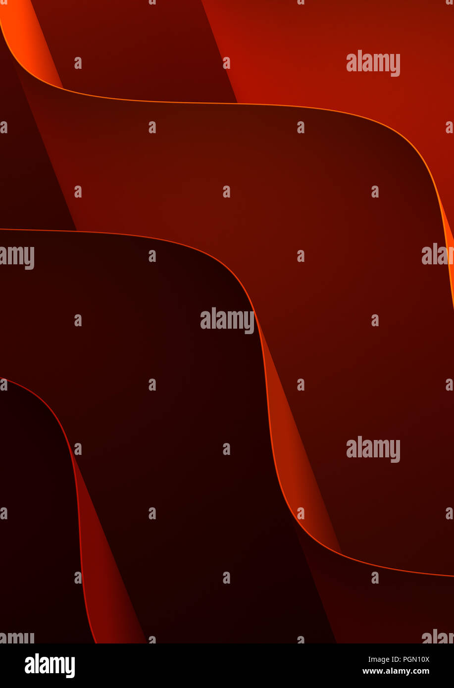 Red Curved Background Stock Photo - Alamy