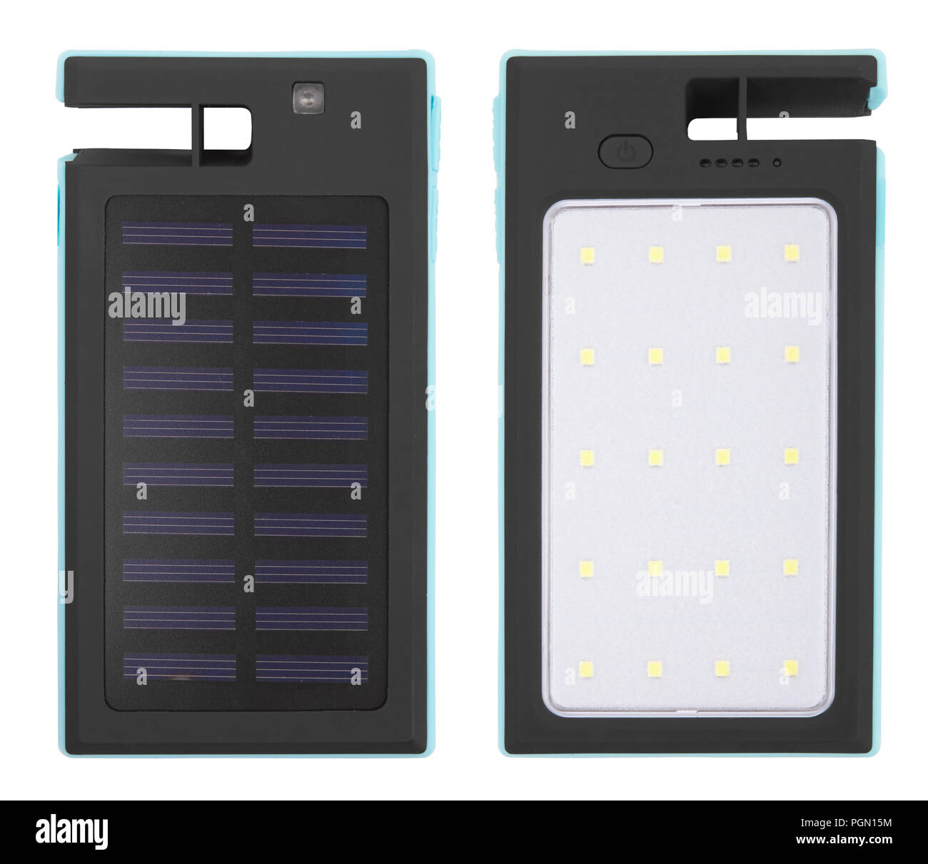 External battery for mobile devices isolatd on white Stock Photo - Alamy