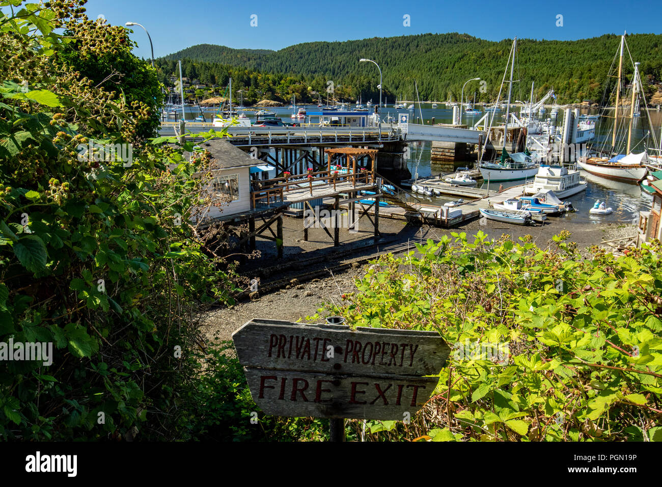 Saanich peninsula bc vancouver island hi-res stock photography and ...