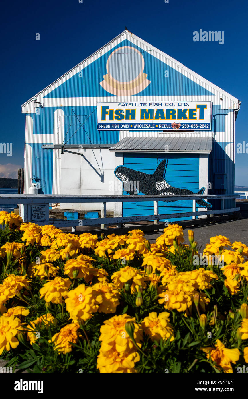 Satellite Fish Co, Ltd. Fish Market - Sidney, Vancouver Island, British ...