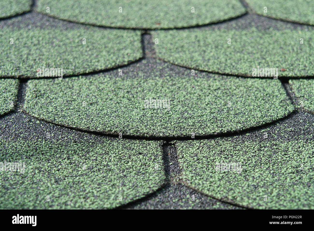 Green asphalt roof shingles texture hi-res stock photography and images ...
