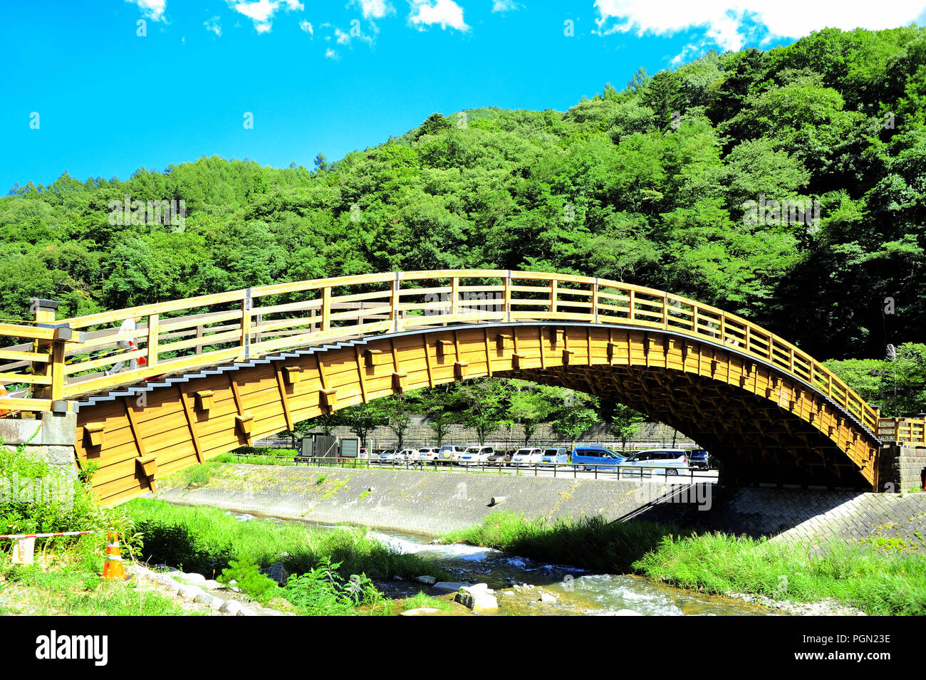 Oohashi bridge hi-res stock photography and images - Alamy