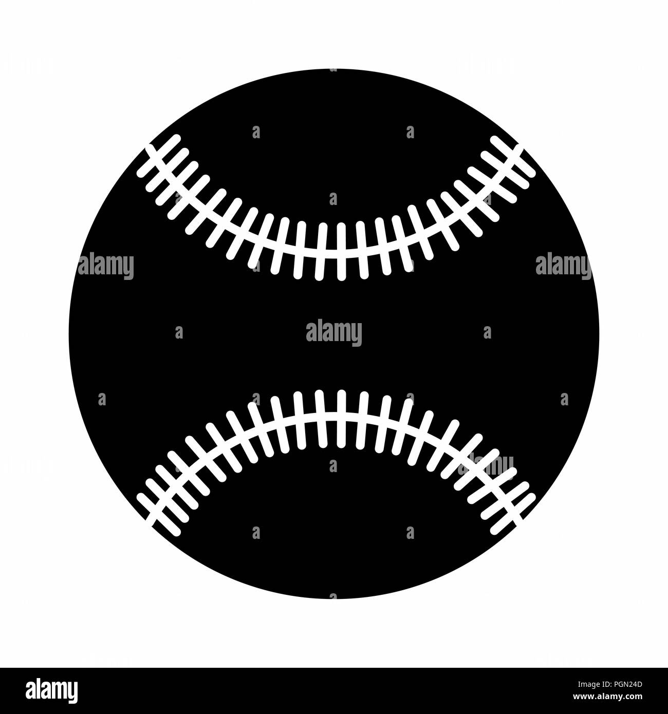 Baseball ball illustration Stock Vector Image & Art - Alamy