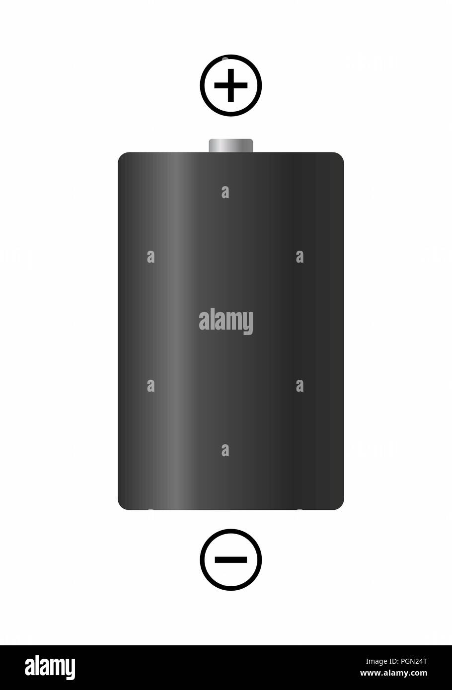 Electric pile illustration Stock Vector Image & Art - Alamy