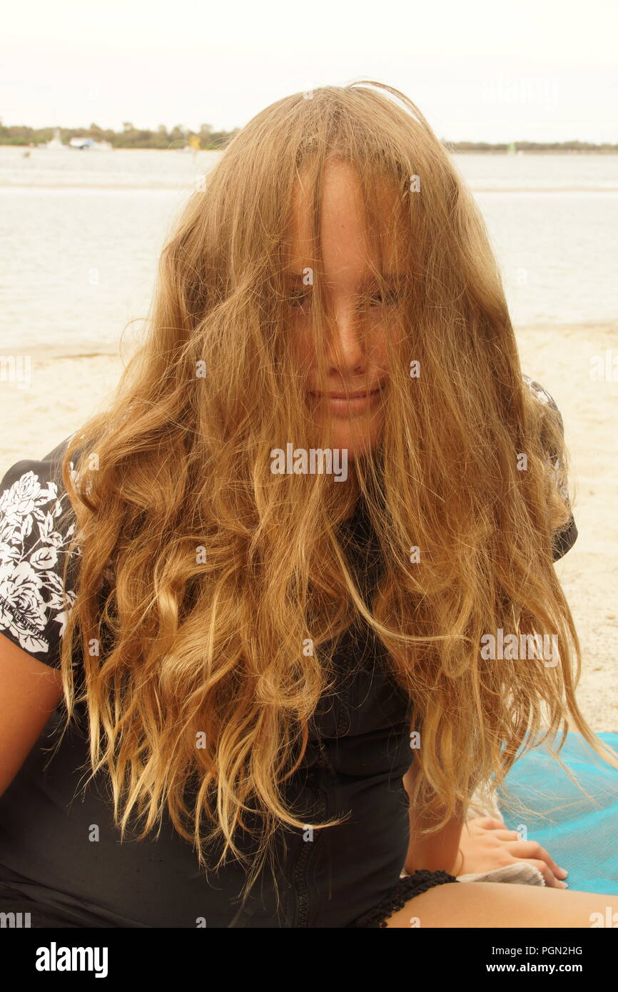 fun in the sun at the beach Stock Photo - Alamy