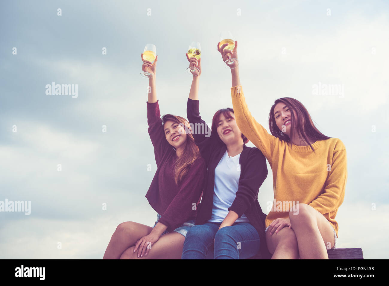 Toast and cheer hi-res stock photography and images - Alamy
