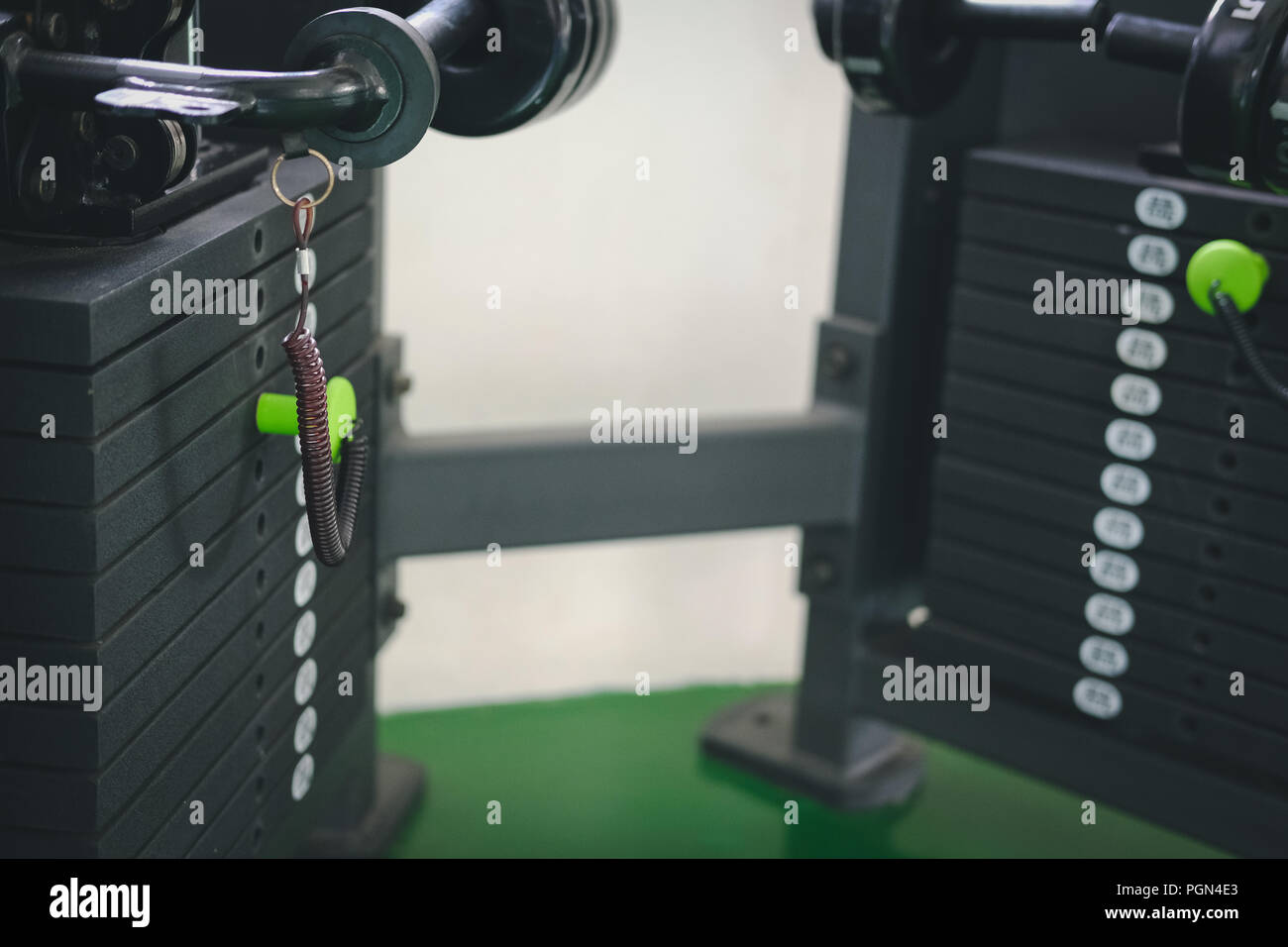 stack metal weights equipment machine for bodybuilding training in ...