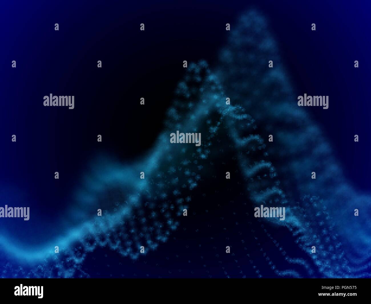 Big data abstract visualization: business charts analytics Stock Vector ...