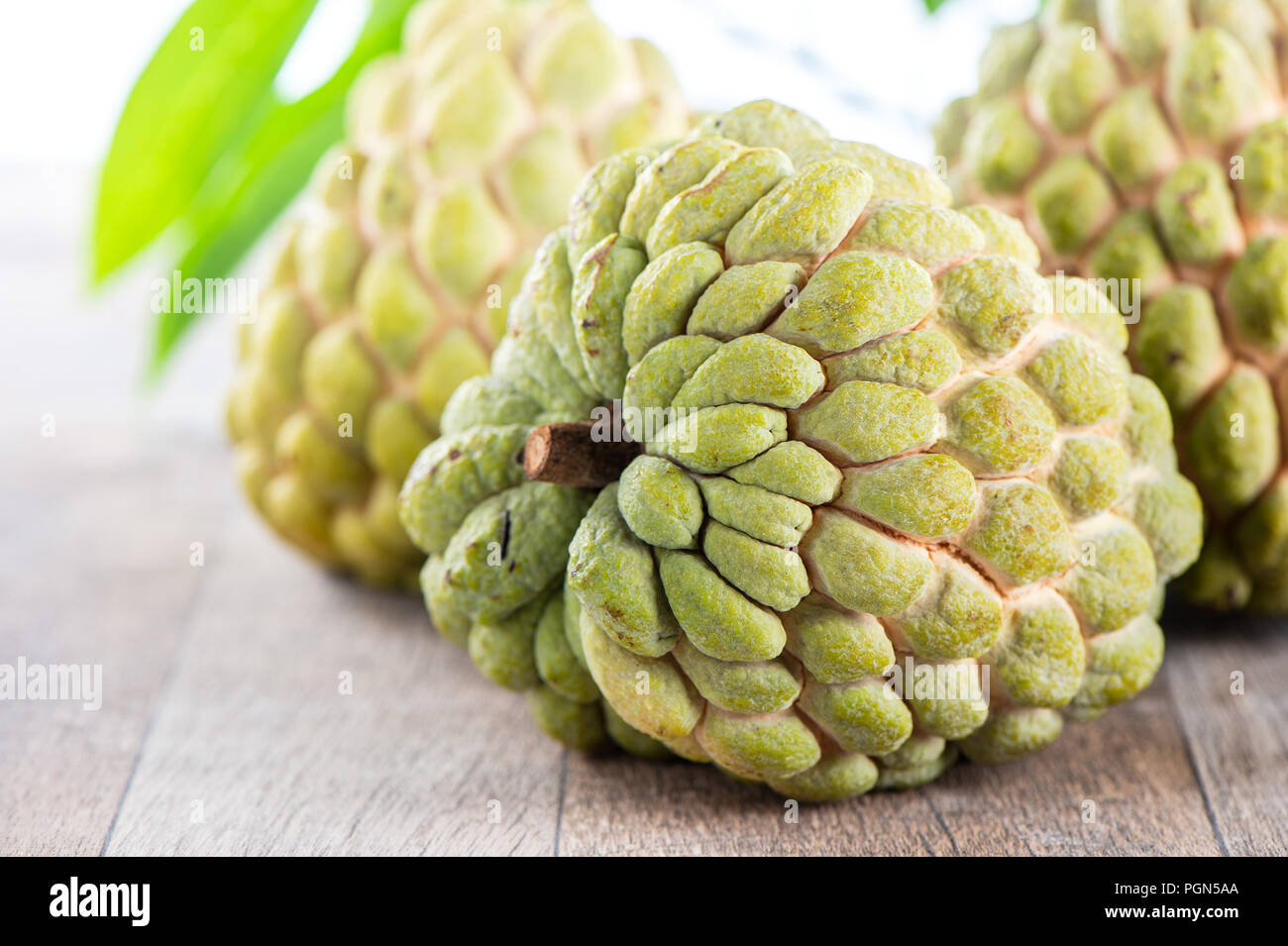 Sugar apple annona scaly tropical fruit hi-res stock photography and ...
