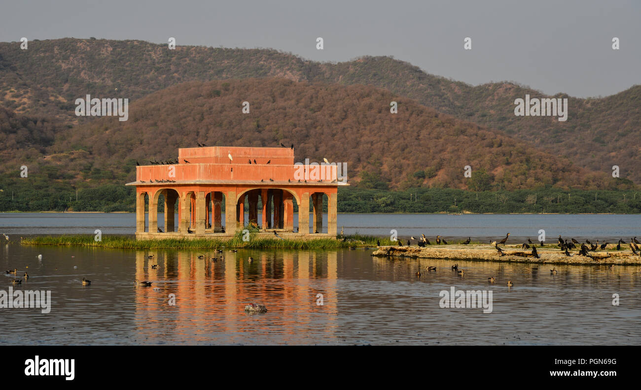 Jal Mahal (meaning Water Palace, built in in the 18th century) in ...