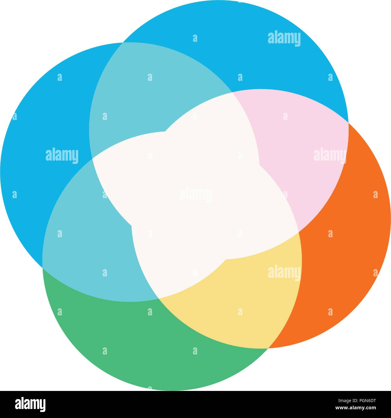 Abstract circle vector icon on white background. Sport game with ball ...