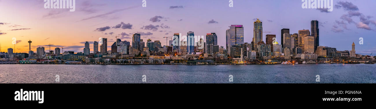 Seattle bay waterfront downtown town city hi-res stock photography and ...