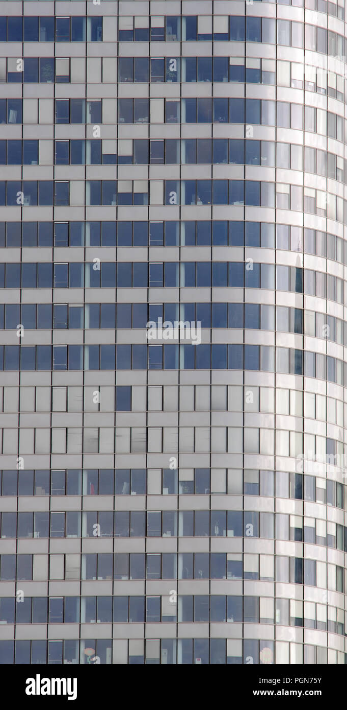 modern office building vertical view Stock Photo - Alamy