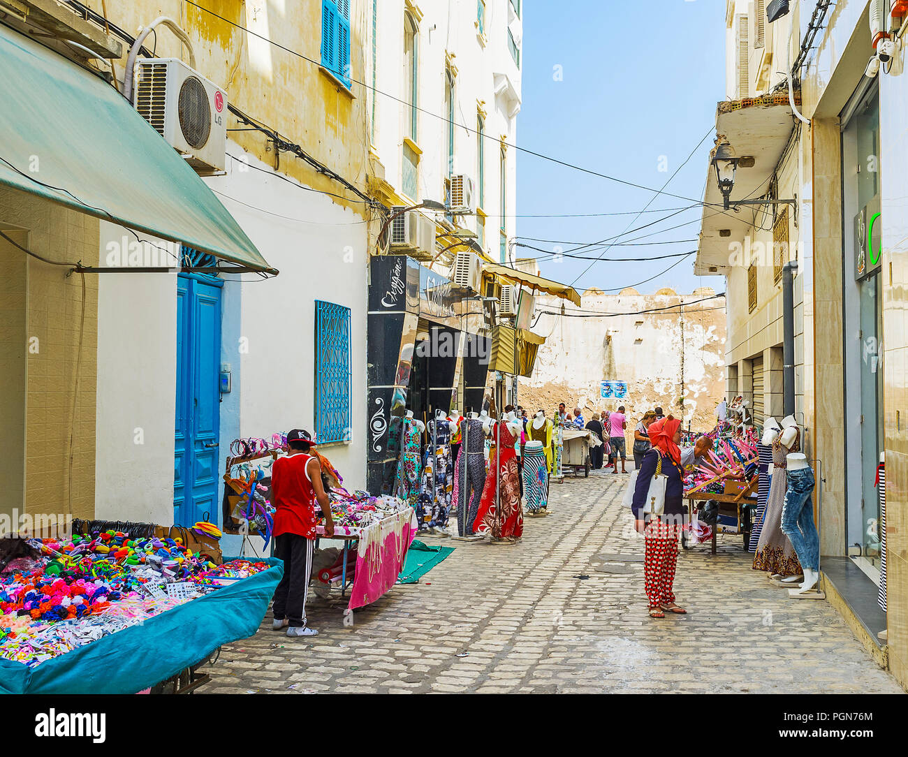 Medina souk sousse tunisia sousse hi-res stock photography and images ...
