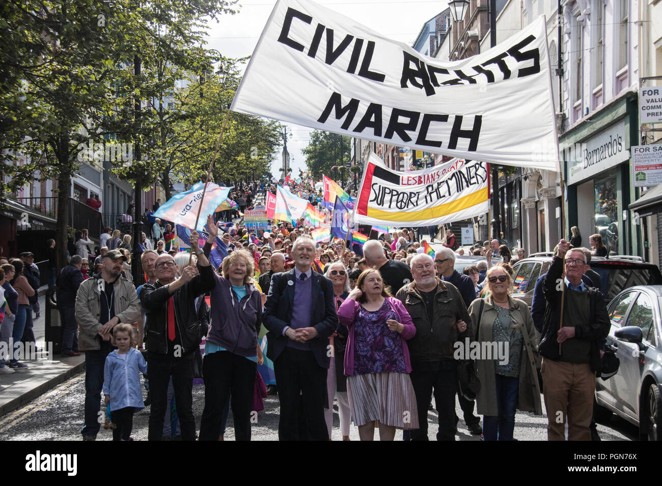 Civil Rights / Pride march Stock Photo - Alamy