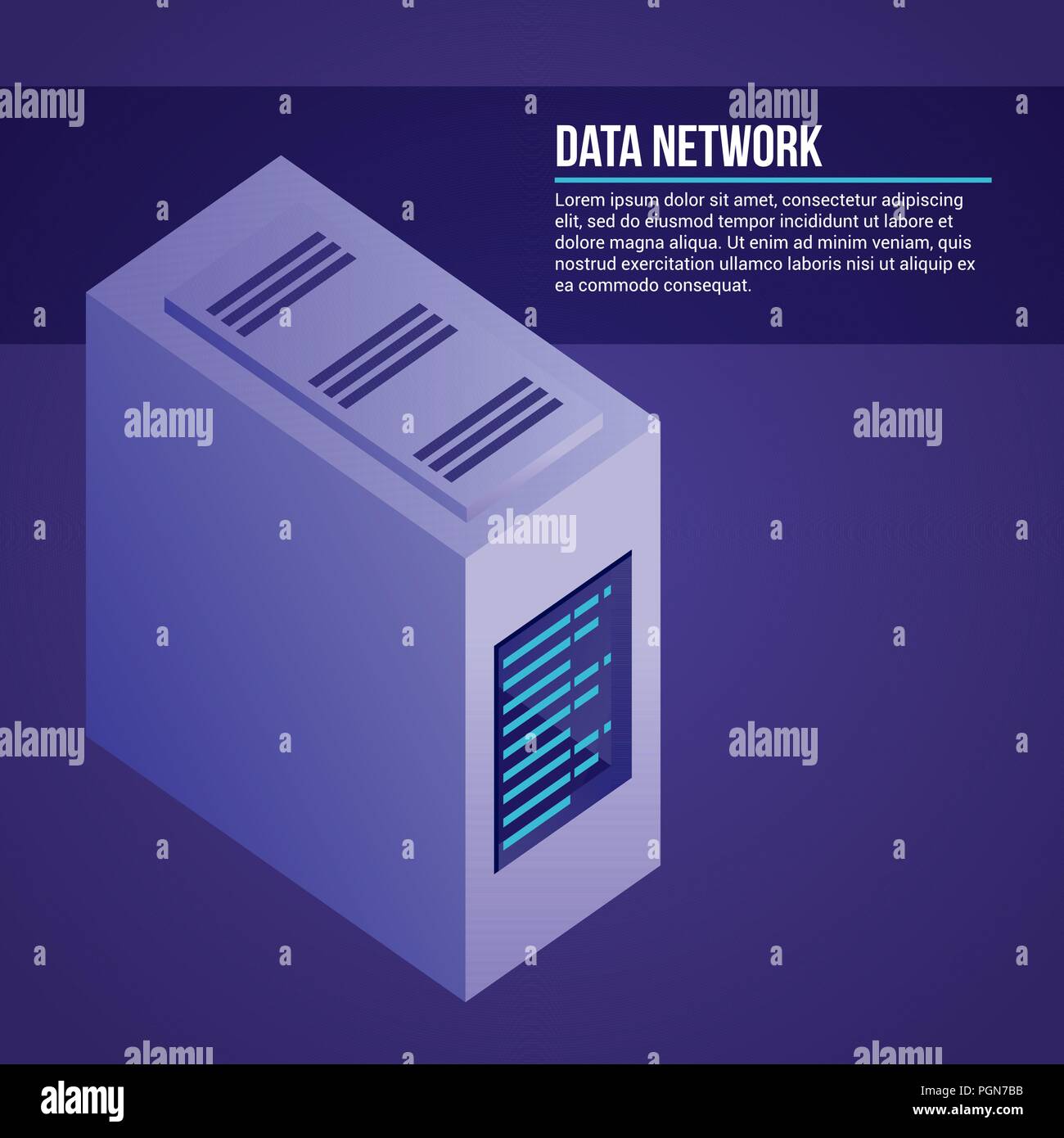 data network card Stock Vector Image & Art - Alamy
