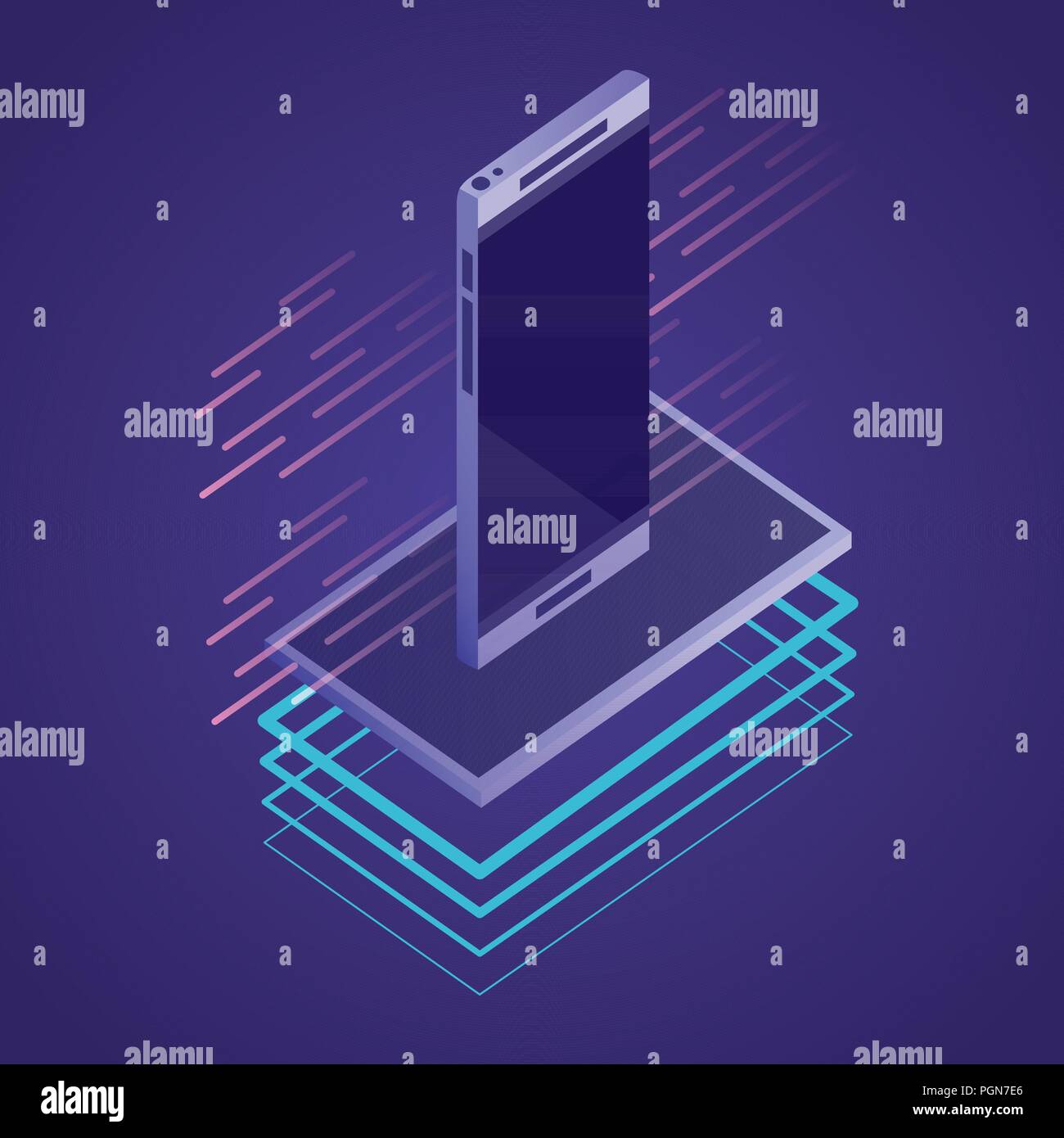 data network card Stock Vector Image & Art - Alamy