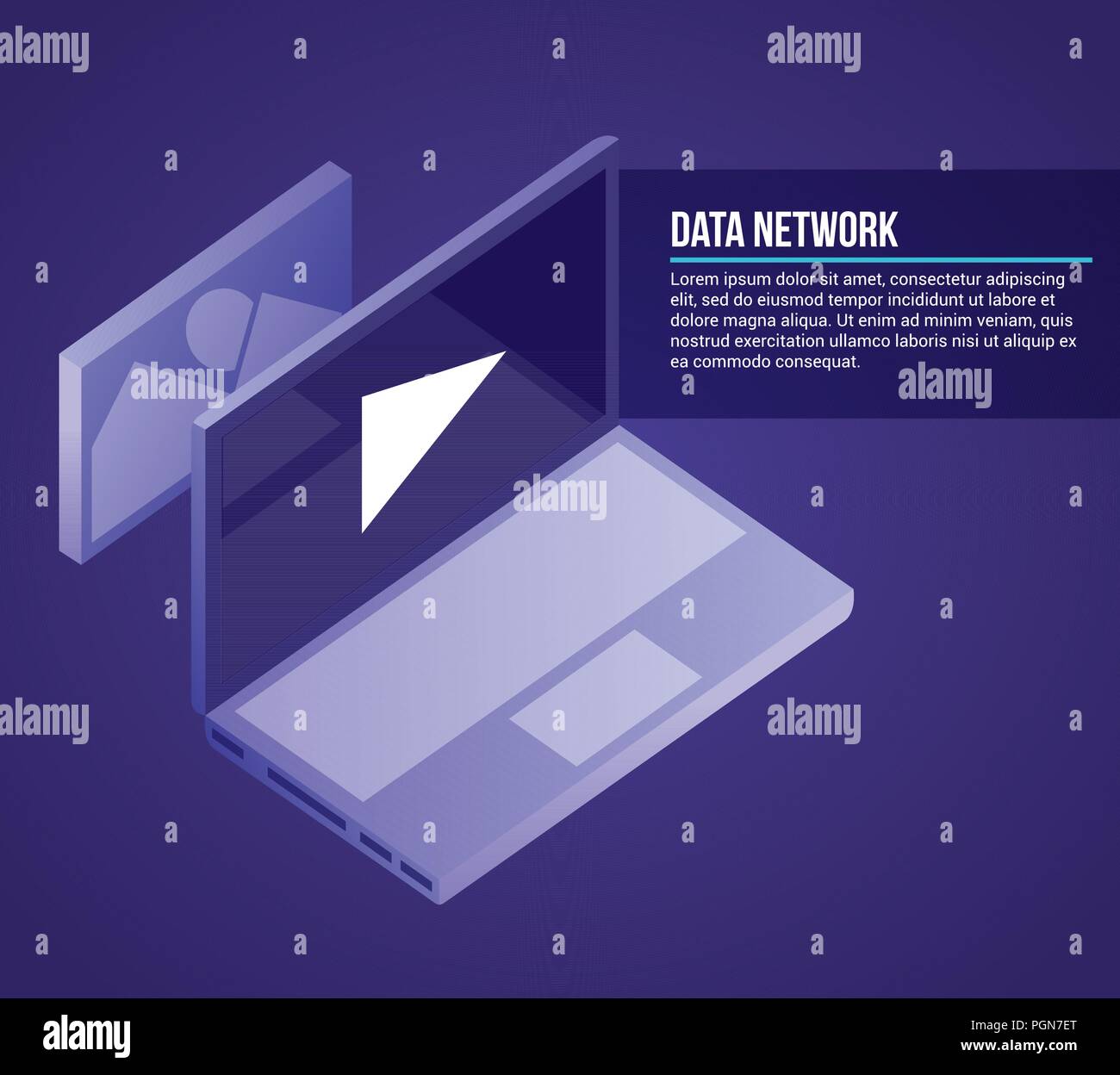 data network card Stock Vector Image & Art - Alamy